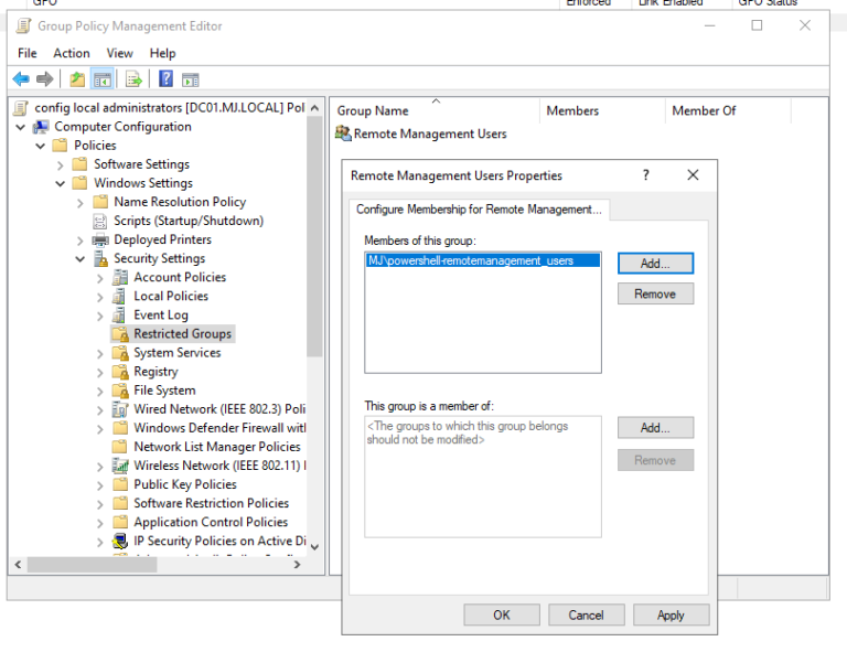 GPO - per Gruppenrichtlinie lokale Nutzer und Gruppen bearbeiten