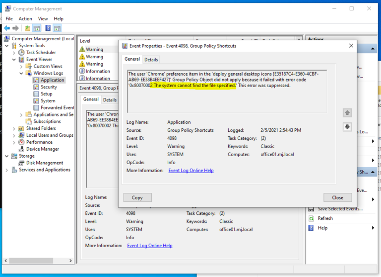 GPO - Shortcuts / Verknüpfungen auf dem Desktop erstellen