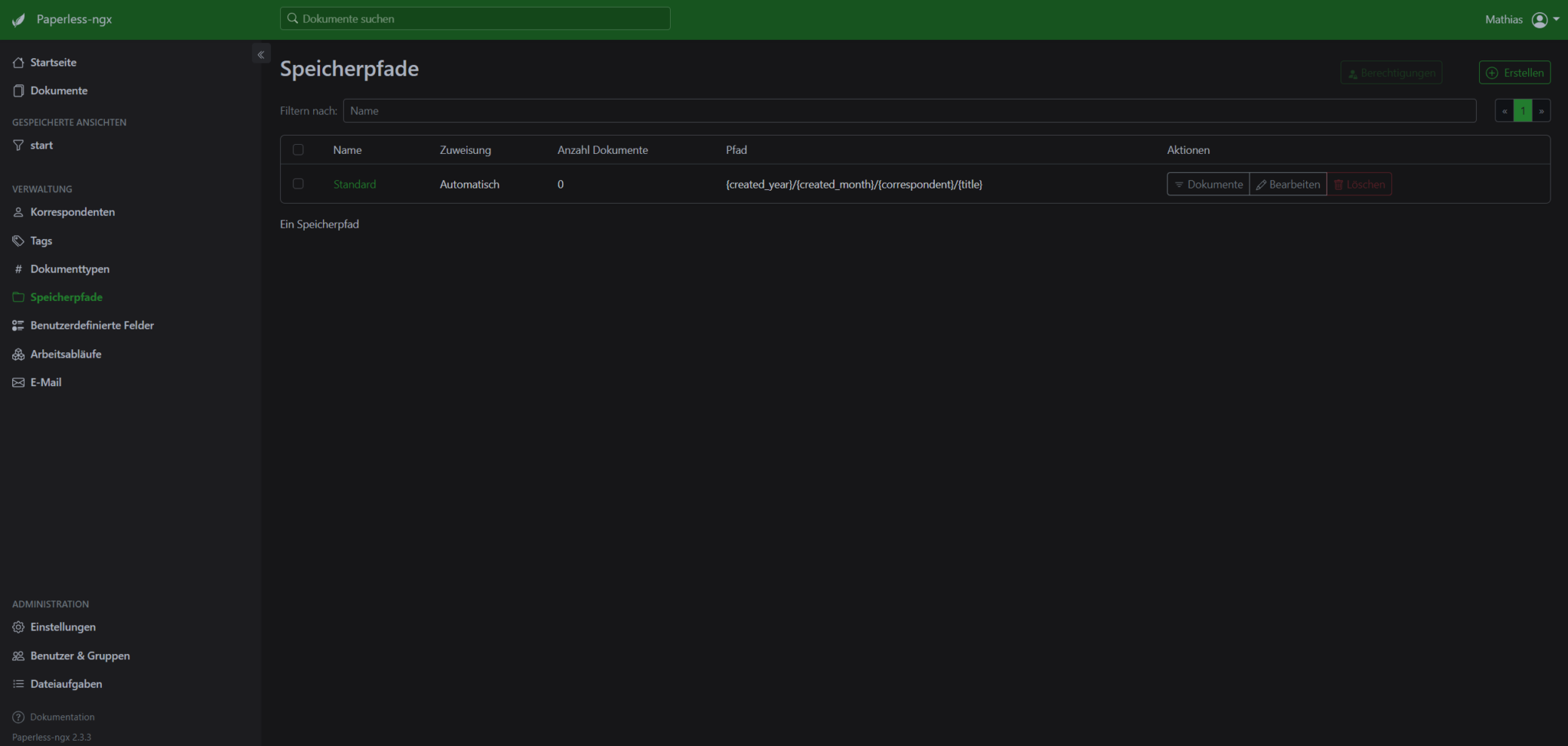 how to configure Paperless-NGX