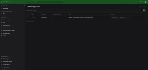 how to configure Paperless-NGX